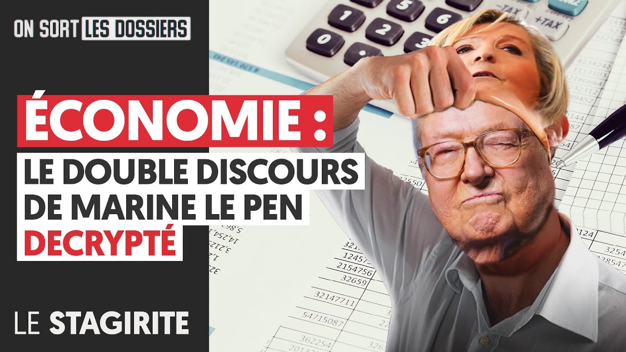 ÉCONOMIE : LE DOUBLE DISCOURS DE MARINE LE PEN DÉCRYPTÉ - YouTube