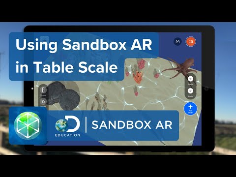 Using Sandbox AR in Table Scale | Sandbox AR - YouTube
