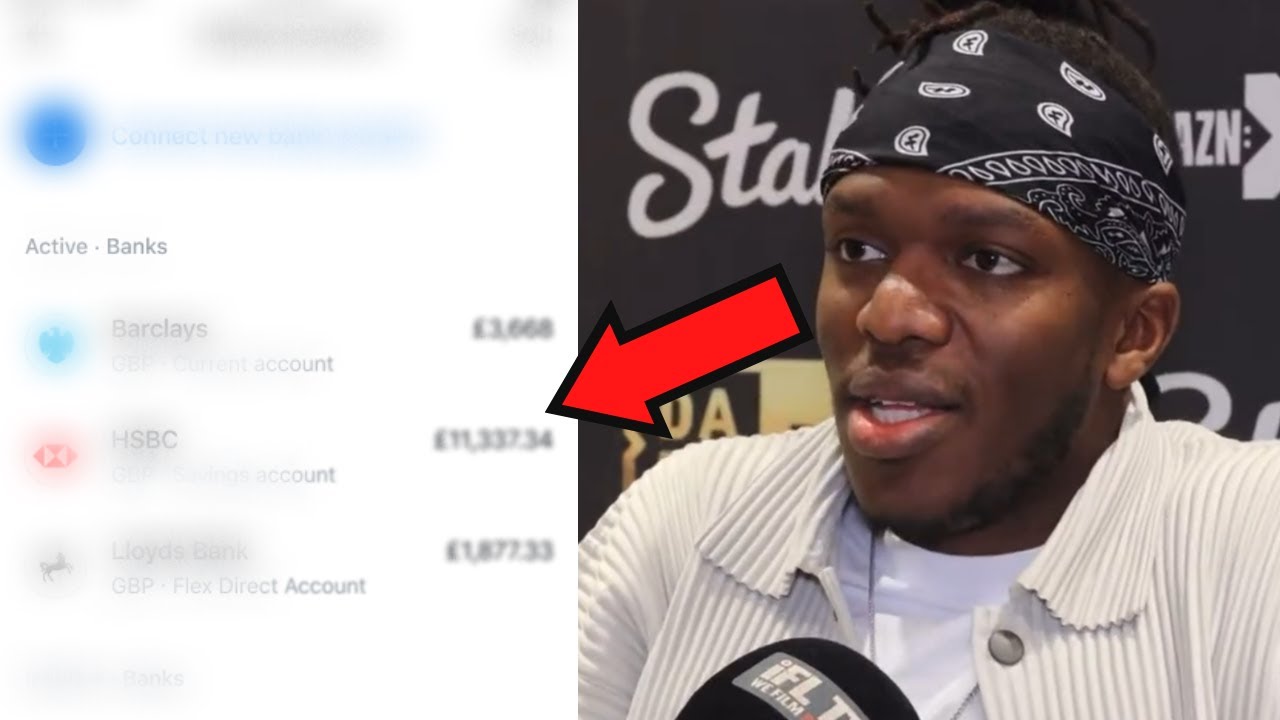 KSI REVEALS How Much MONEY He MADE From BOXING - YouTube