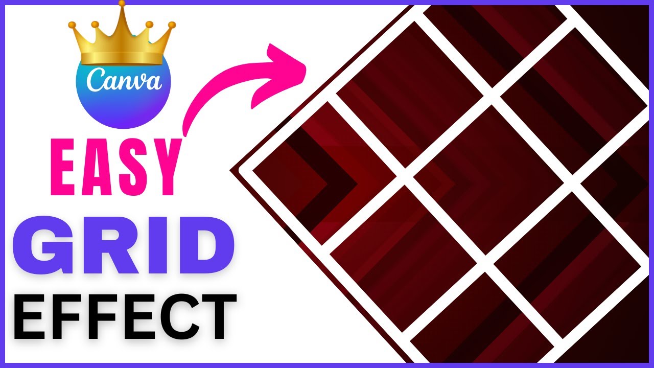 Grid Line Effect in Canva - YouTube