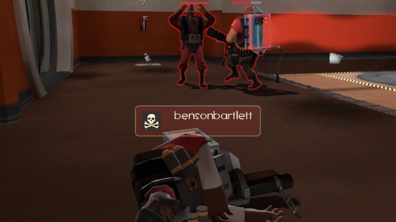 Demoman witnesses a death - YouTube