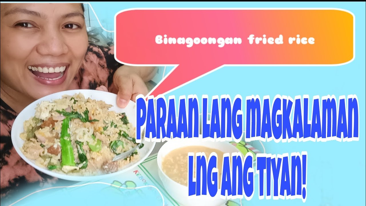 BINAGOONGAN FRIED RICE | OFW LANG SAKALAM - YouTube
