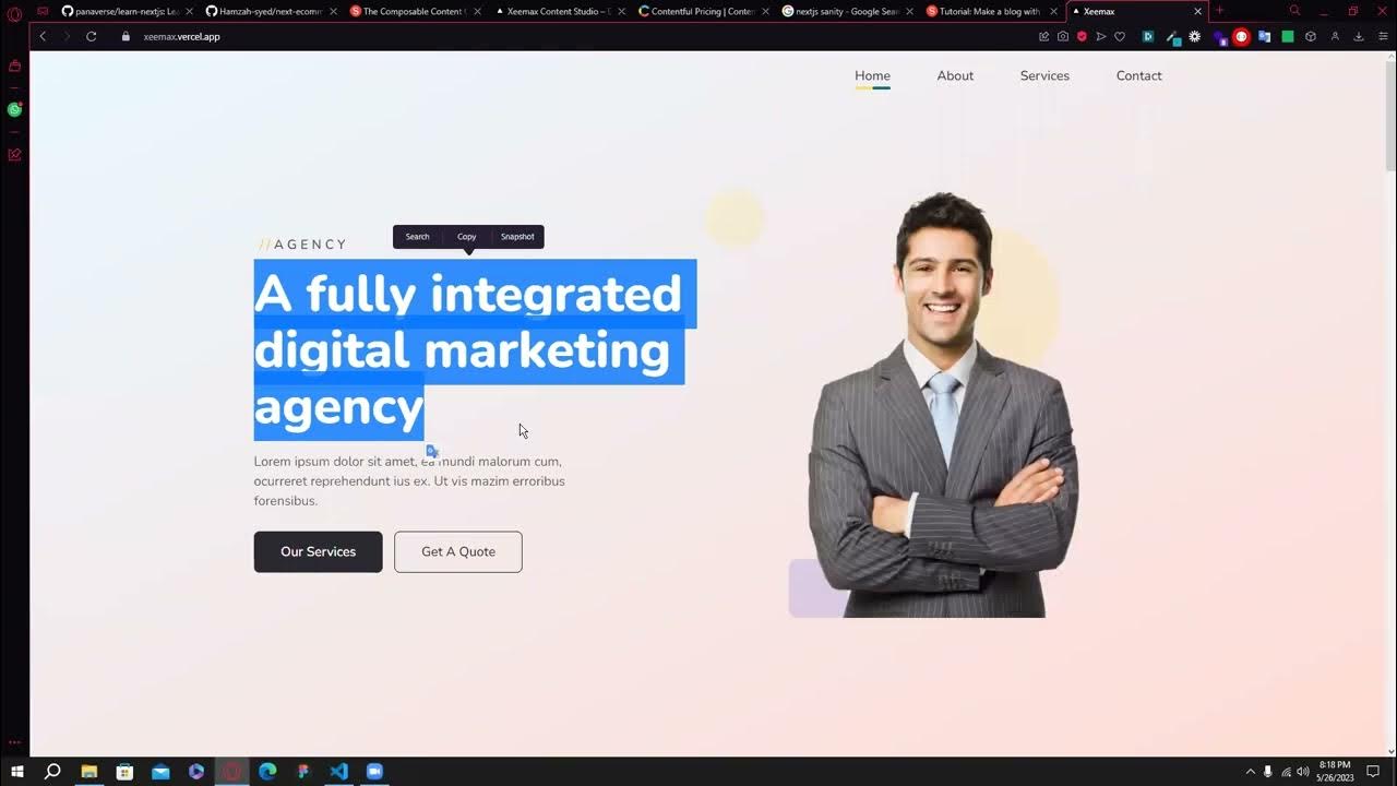 Building An Ecommerce Website Core Features With Sanity Drizzle Postgres And Stripe Part 1