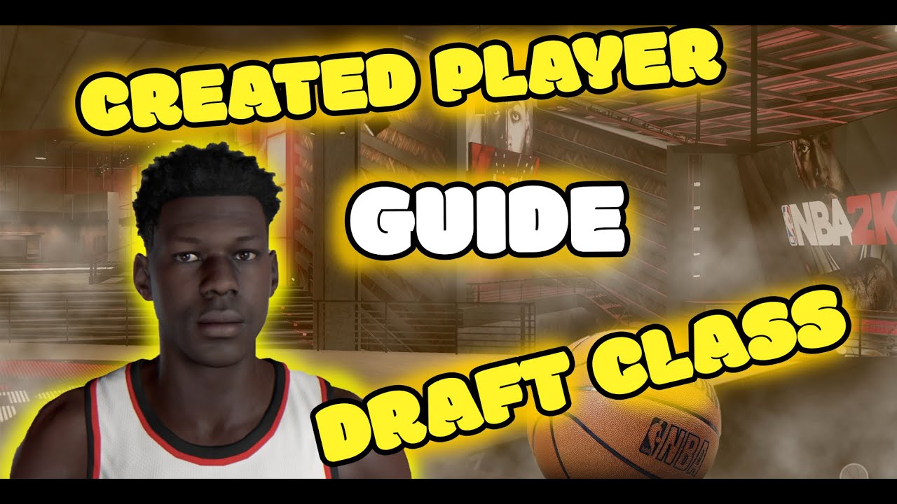 HOW TO ADD A CREATED PLAYER TO A DRAFT CLASS ON NBA 2K20 - YouTube