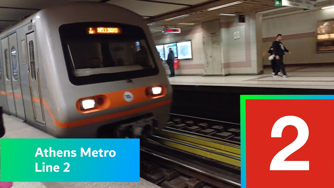 Athens Metro Network | Attiki to Syntagma - YouTube