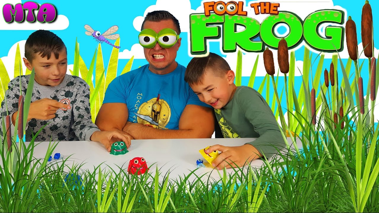 Игра Челлендж Моргающая Лягушка🐸 Fool The Frog Смешная игра Обмани ...