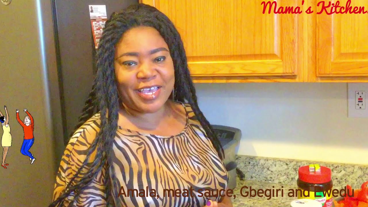 How to cook Amala, Ewedu and Gbegiri - YouTube