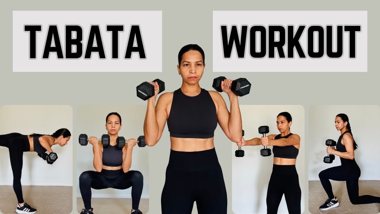 Full Body Tabata Workout | Intense Fat Burning Workout - YouTube