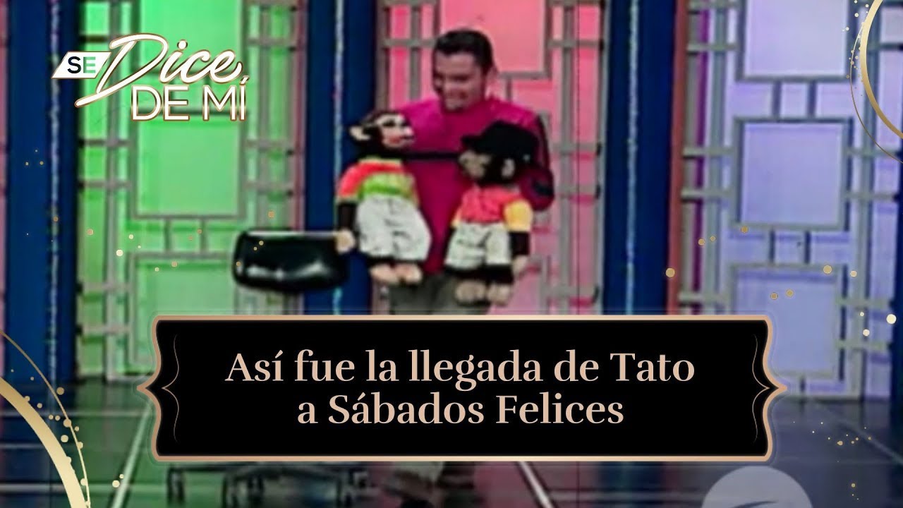 Así se veía el Show de Tato en su primera aparición en Sábados Felices ...