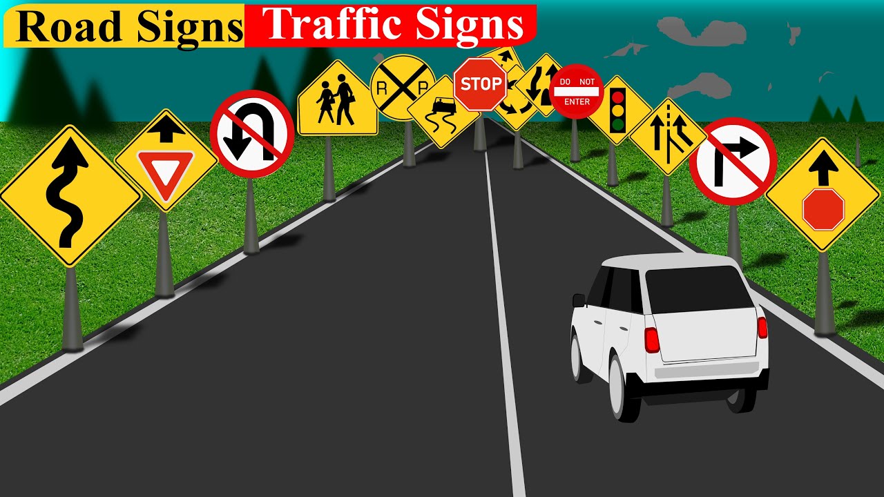 Understanding Road Signs|| Traffic Signs. #Trafficsign #RoadSigns - YouTube