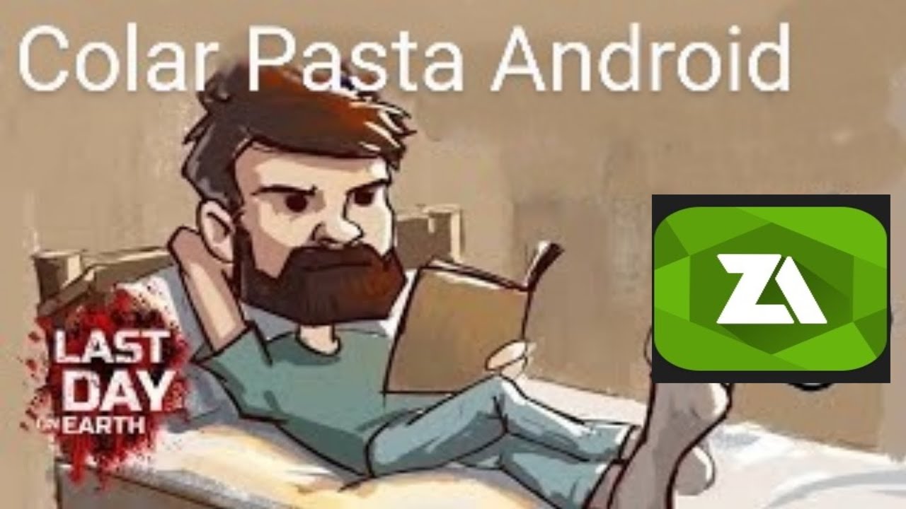 Como Colar pasta atualizado para Android - YouTube