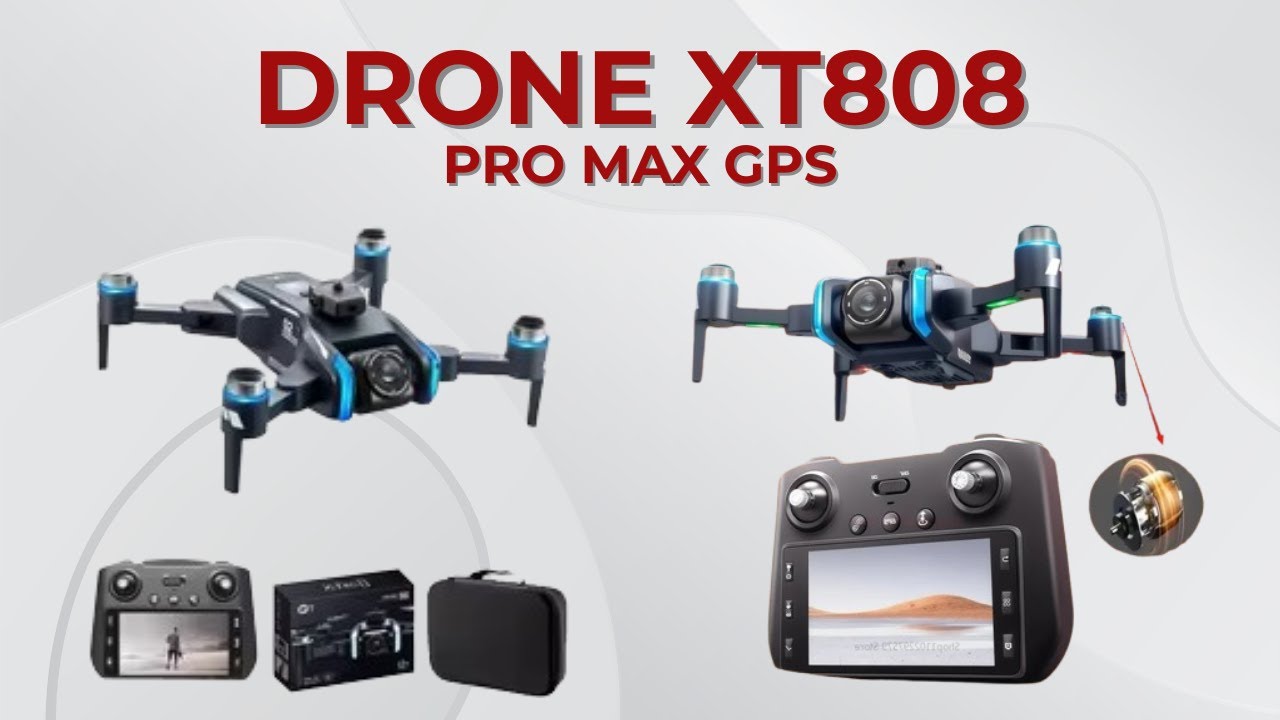 DRONE XT 808 é o Melhor Custo-Benefício? Review 100% Honesto + Link com ...
