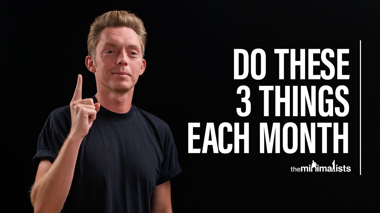 Once a Month Rule - YouTube