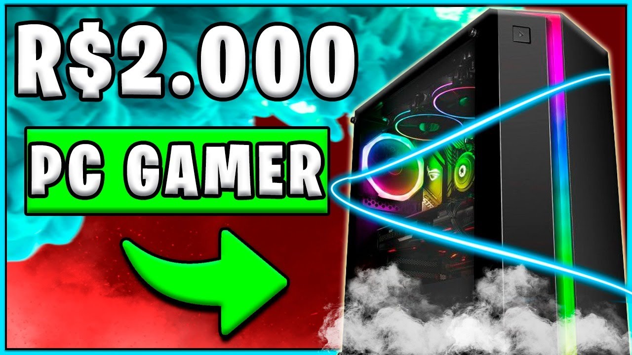 MEGA OPÇÃO! Pc Gamer De 2000 REAIS Completo MUITO POTENTE E MUITO ...