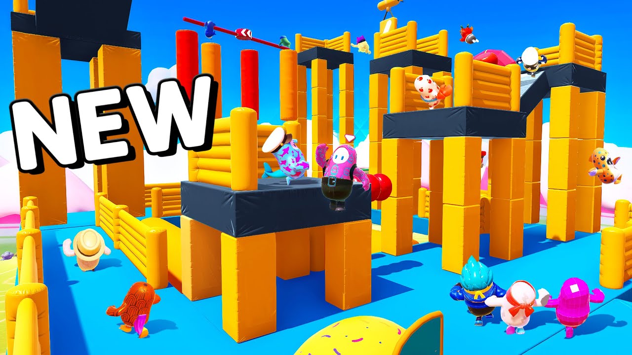 Spectacular Construction Site Level!! 😍 - Fall Guys WTF Moments #103 ...