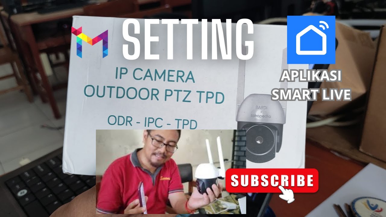 SETTING CAMERA BARDI PTZ KE APLIKASI SMART LIVE - YouTube