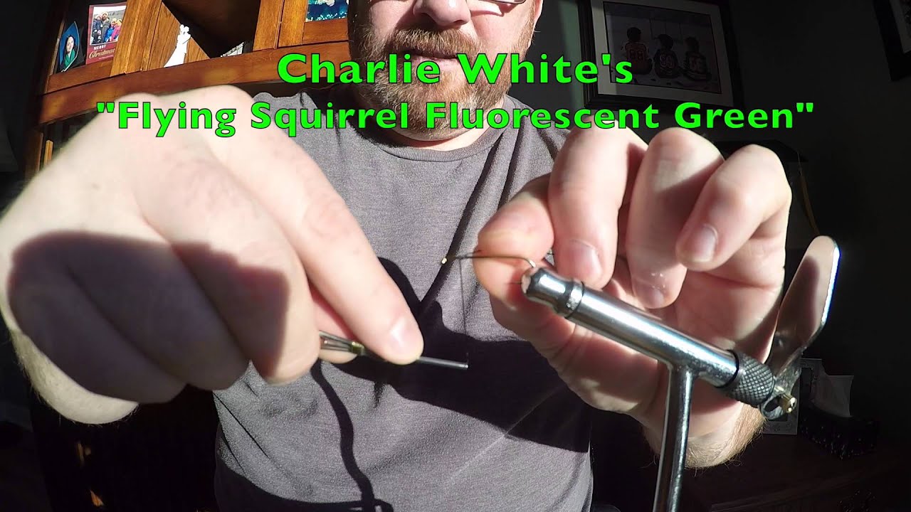 Flying Squirrel Trout Fly - YouTube