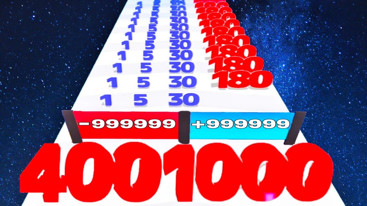 Number Master vs Crowd Number Run 3D - Number Running Game (Math Games ...