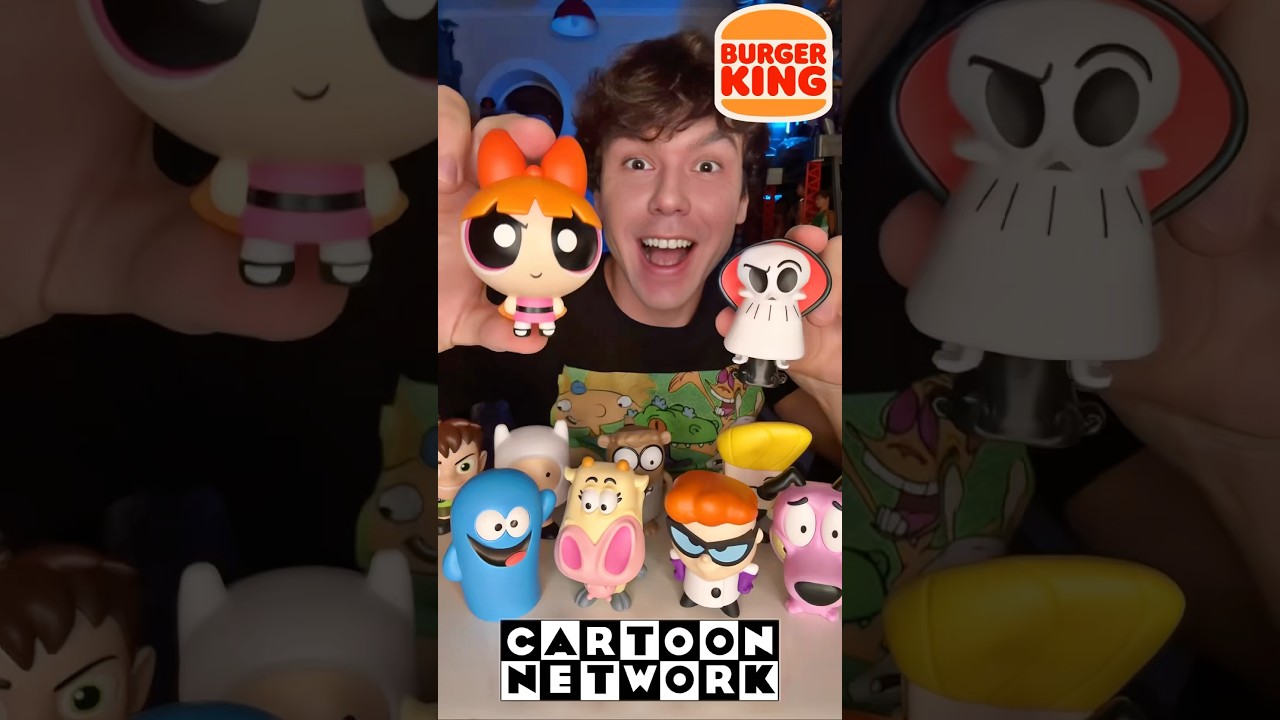 COLEÇÃO COMPLETA CARTOON NETWORK 2025 BURGER KING - YouTube
