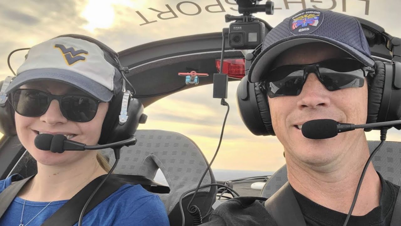 Sting S3 first flight with my wife - YouTube