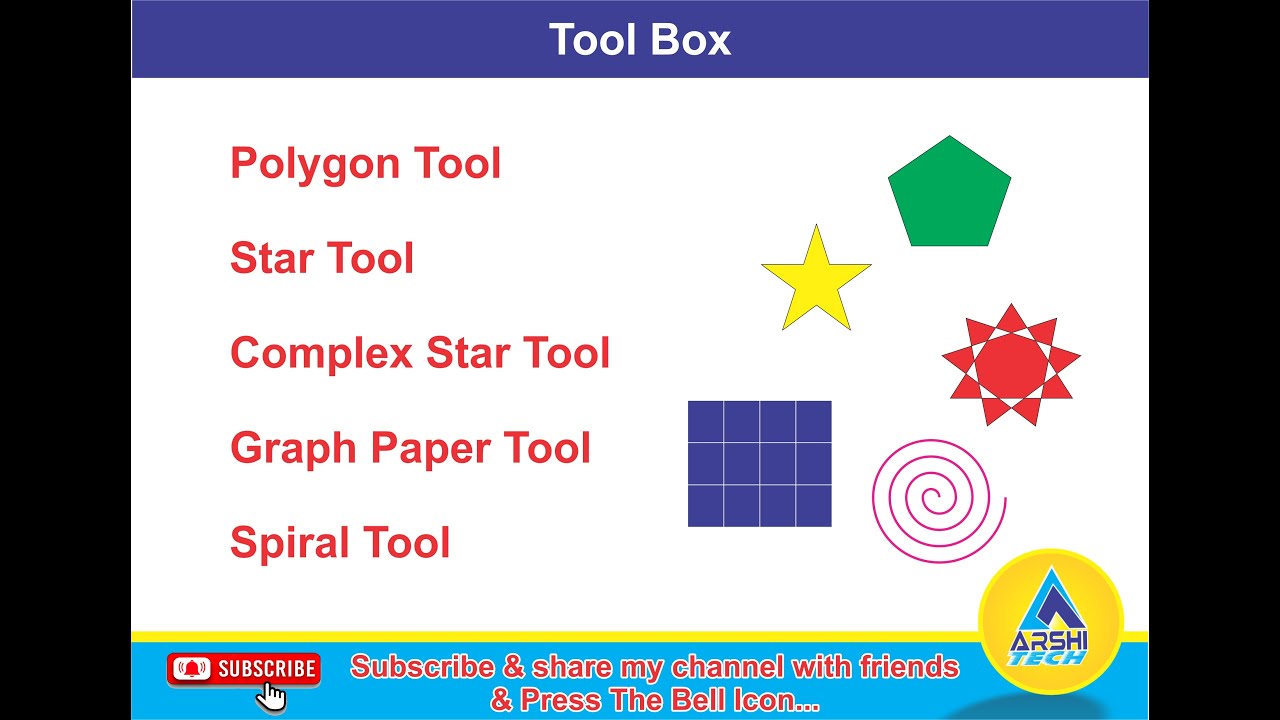 Corel Draw Tool Box. Part # 02 - YouTube