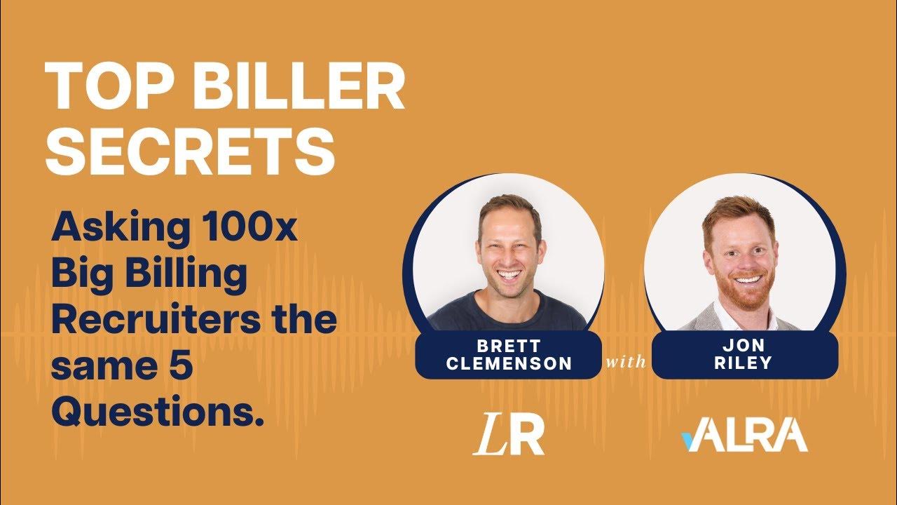 Ep 20 - Top Recruitment Biller Secrets with Law Recruiter, Jon Riley - YouTube