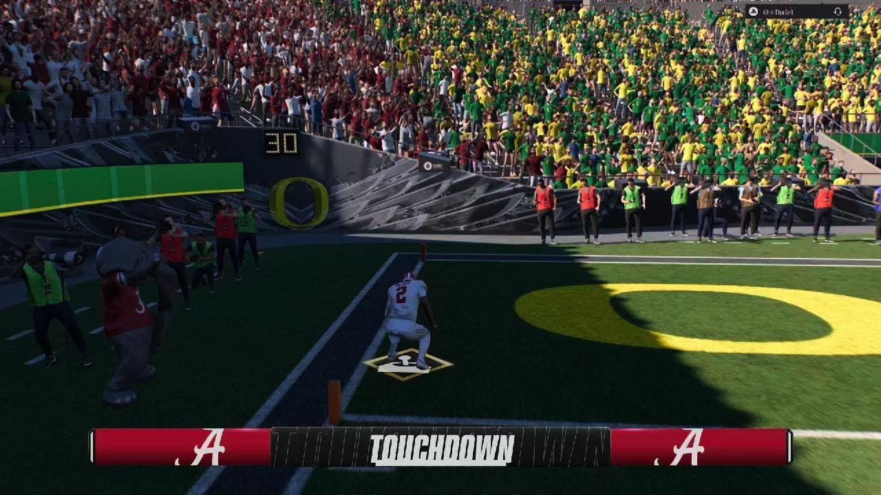 EA SPORTS College Football 25 - Ryan Williams Touchdown - Alabama ...