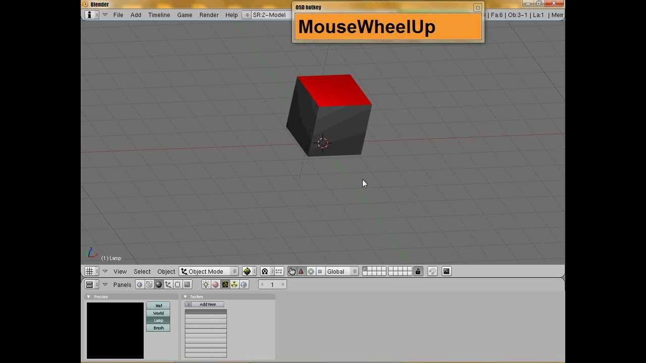 Blender : Texturer un cube - YouTube