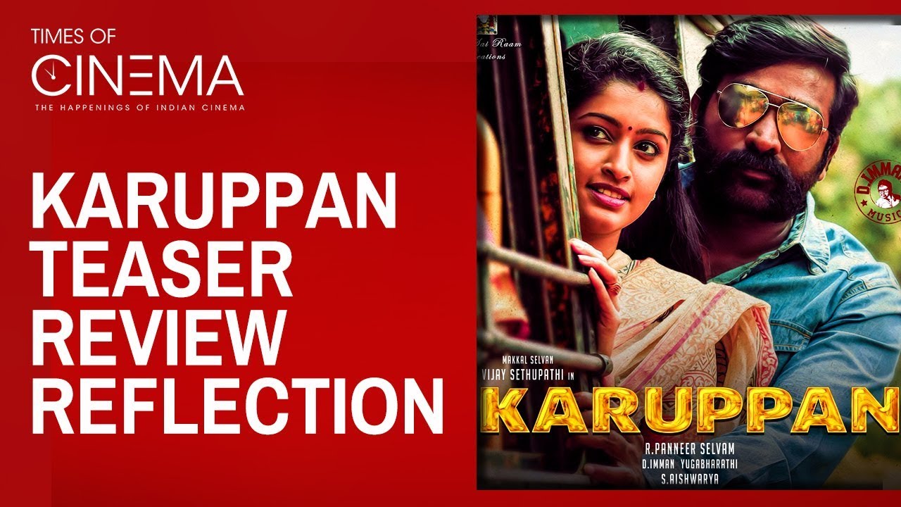 Karuppan - Official Tamil Teaser Review Reflection | Vijay Sethupathi ...