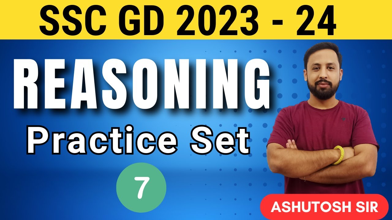 SSC GD 2023 - 24 Reasoning Practice Set - 7 || Learn with tricks || by ...