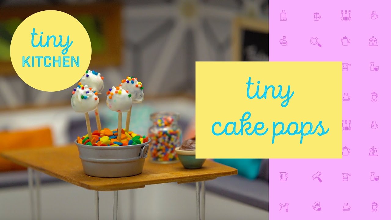 Tiny Cake Pops | Tiny Kitchen - YouTube