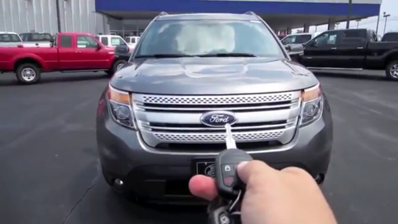 ford explorer 2011 xlt start up - YouTube
