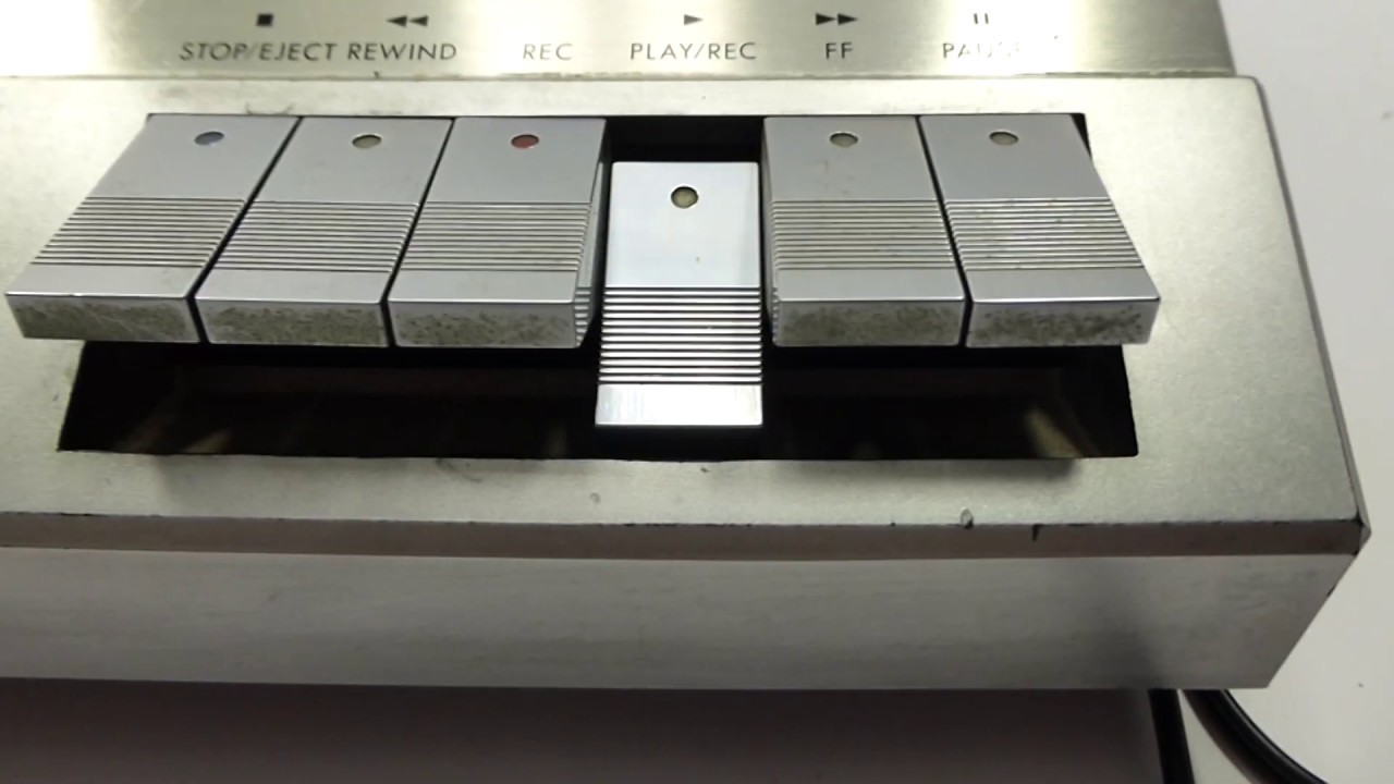 JVC KD-720 Stereo Cassette Deck Play test - YouTube