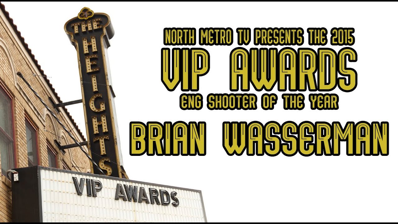 NMTV VIP Awards 2015 - ENG Shooter of the Year - Brian Wasserman - YouTube