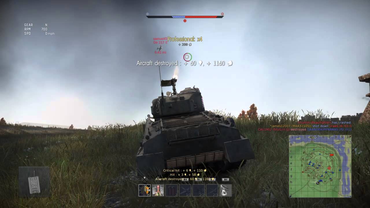 105mm Sherman AA Gun - YouTube