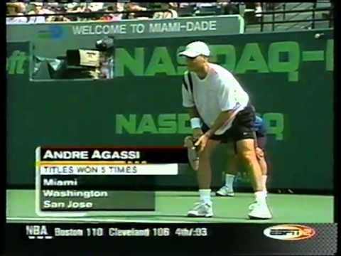 Costa vs Agassi Miami 2003