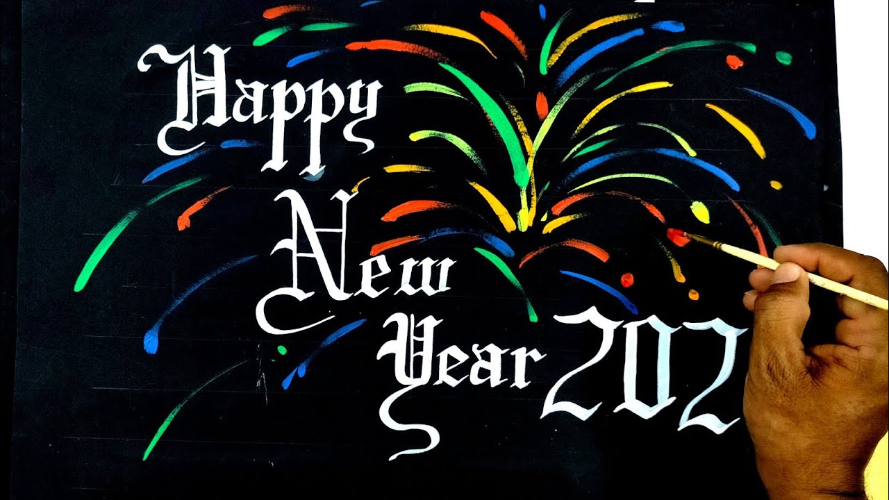 How To Write Happy New Year 2021 Easy New Year Writing Fancy how-to-write-happy-new-year-2021-easy-new-year-writing-fancy