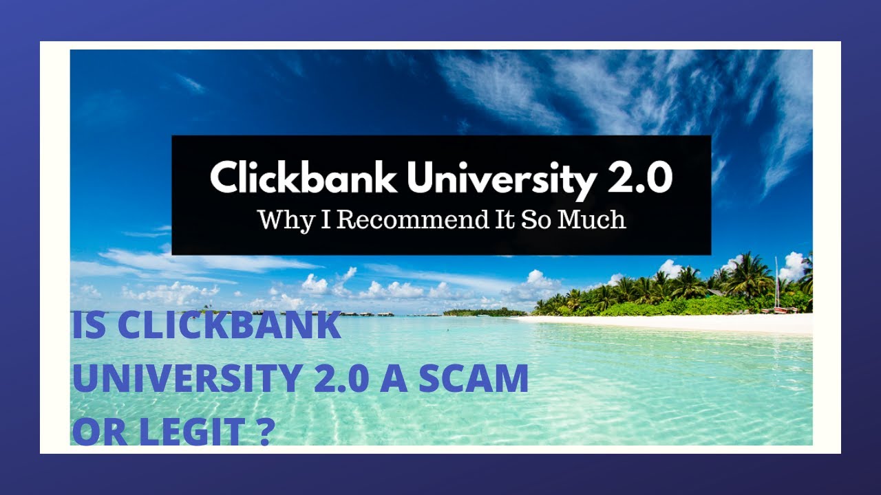 How to Make Money with Clickbank University in 2020 - YouTube