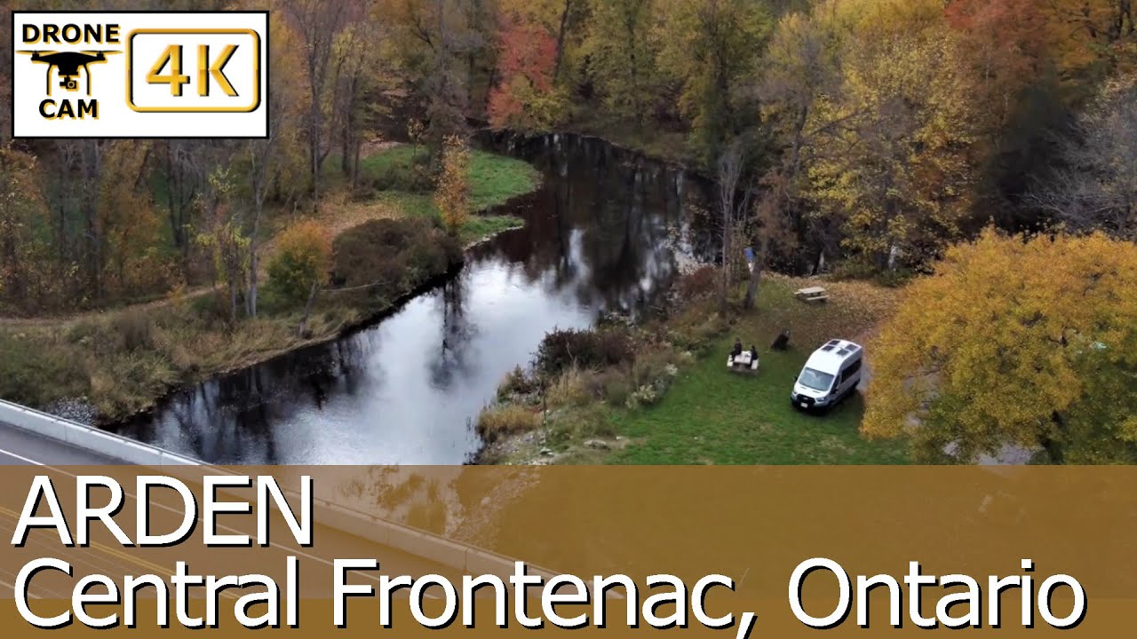 Drone Tour: Arden, Central Frontenac, Ontario - YouTube