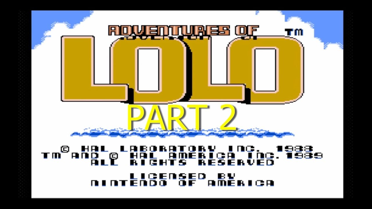 Adventures of Lolo: This Is For All Of The Jelly Beans - PART 2 - YouTube