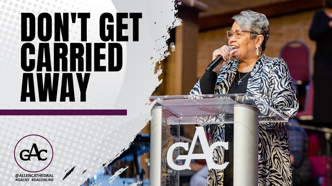 DON'T GET CARRIED AWAY | Pastor Elaine Flake | Allen Worship Experience ...