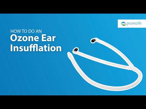 How to do an Ozone Ear Insufflation