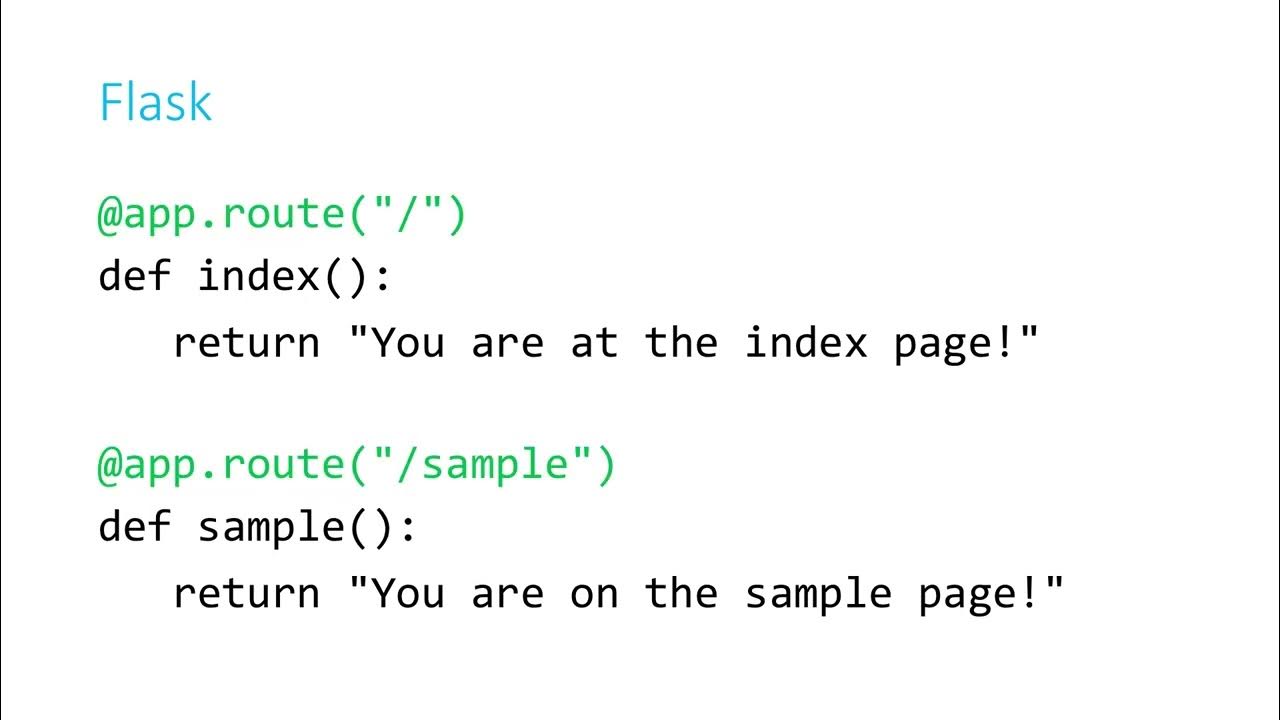 CS50 MCZ - Flask - CS50 Shorts - YouTube