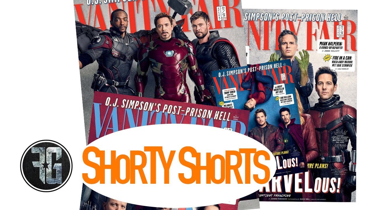 AVENGERS INFINITY WAR Vanity Fair Covers - YouTube