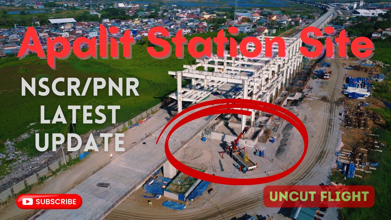Apalit Station Site March 22,2024 NSCR Latest Update - YouTube