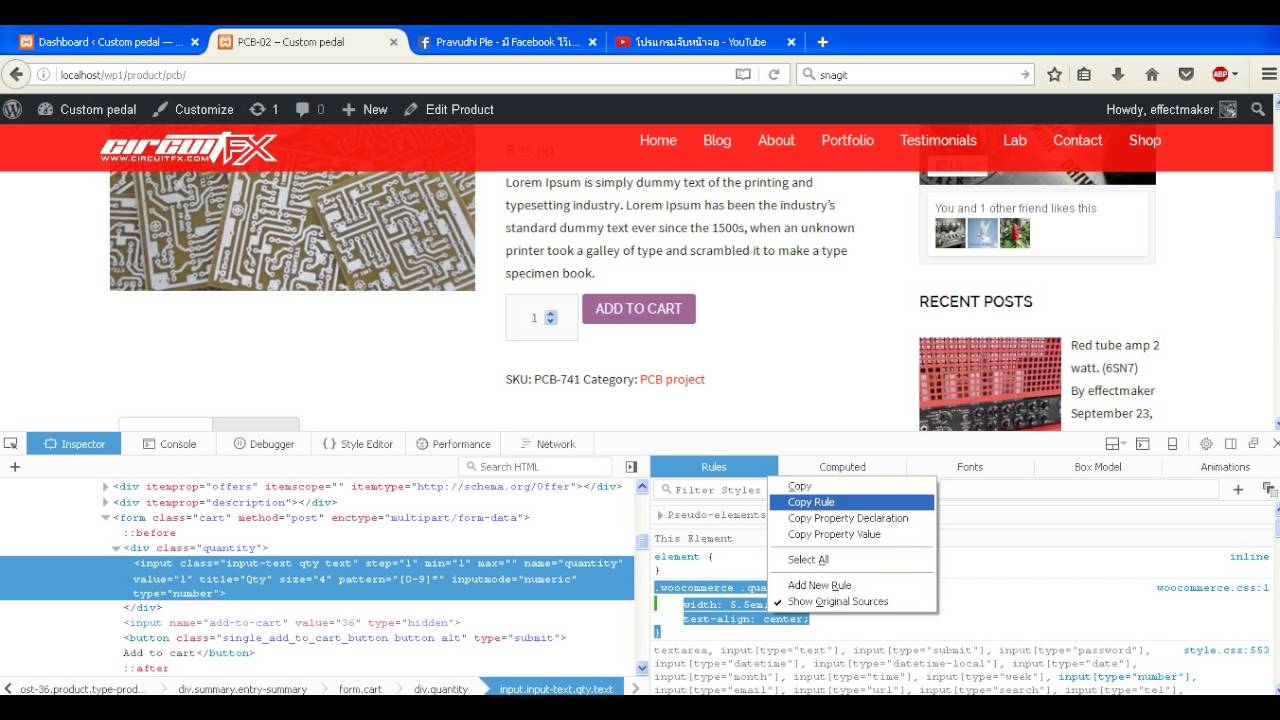 Free Sydney Woocommerce quantity box(number) - YouTube