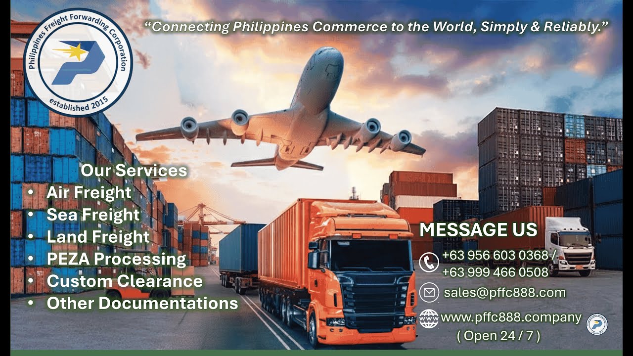 ABOUT US - Philippines Freight Forwarding Corporation - YouTube