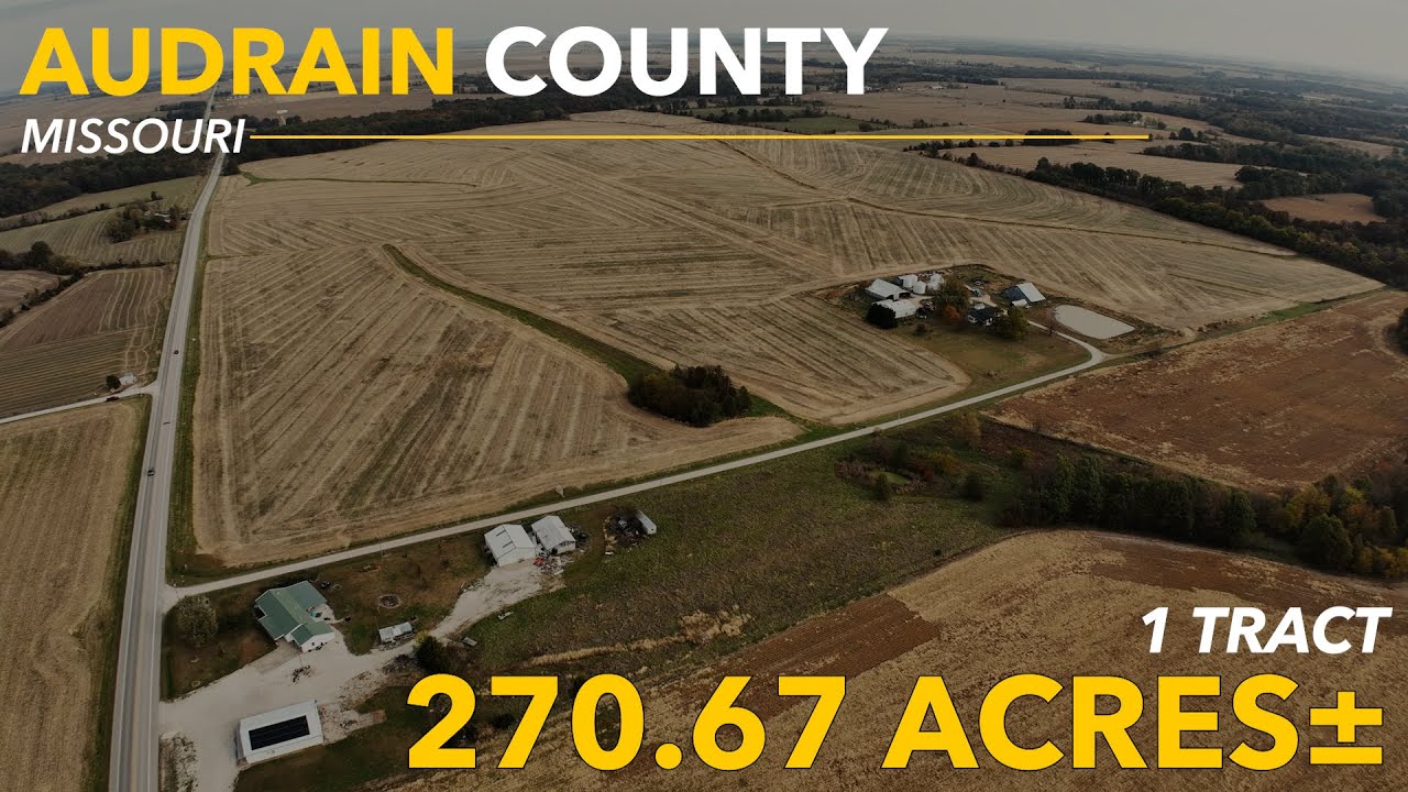 Hayhurst Aerial Tour - Audrain County, Missouri - YouTube