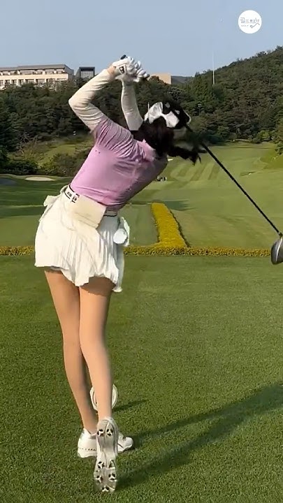 모델핏 파워샷 🩷🤍 | KLPGA 서재희(Jaehee Seo) #골프레슨 - YouTube