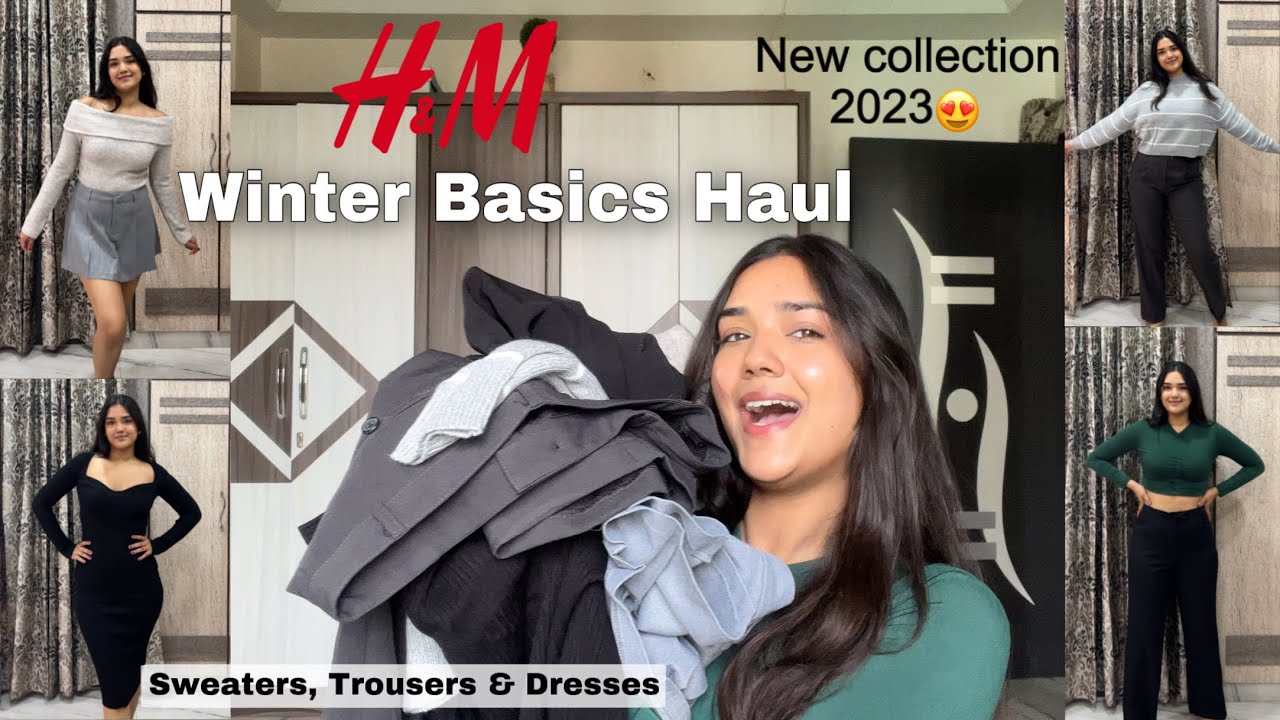 Latest H&M Winter Collection 😍 | Best Winter Haul Ever | Lifestyle Vlog ...